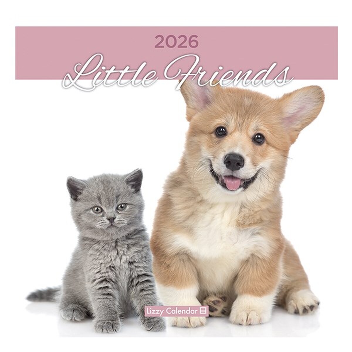 Falinaptár LIZZY CARD 300x600mm álló Little Friends 2026.