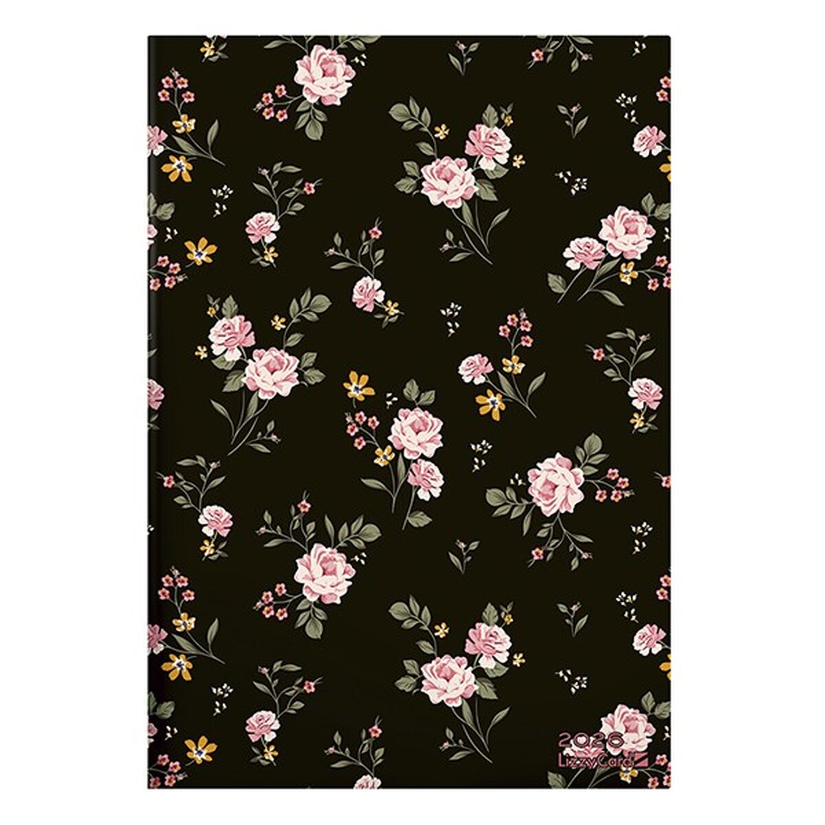 Határidőnapló LIZZY CARD B/5 heti szivacsos Little flowers 2026.