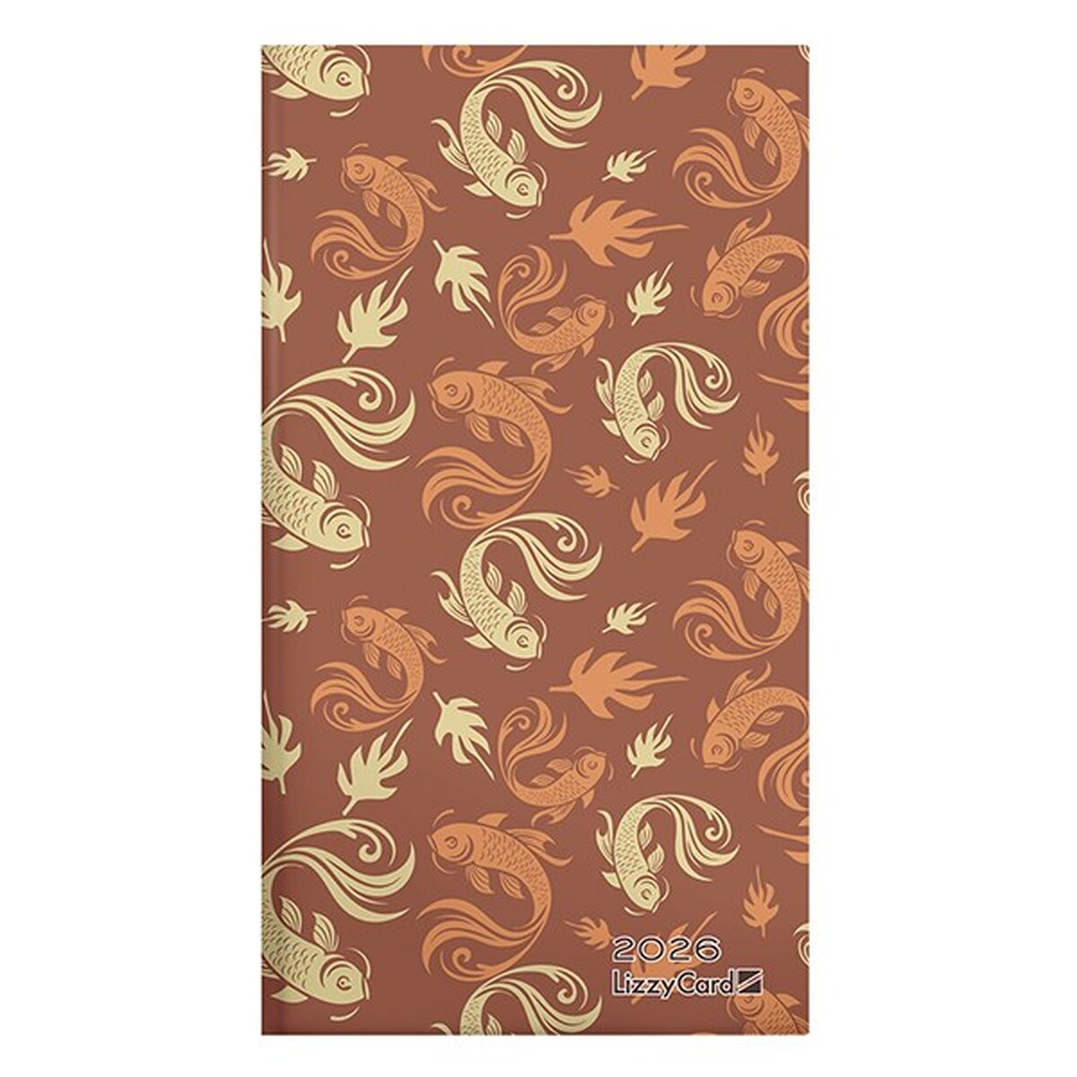 Zsebnaptár LIZZY CARD fekvő keménytáblás Feng shui 2026.